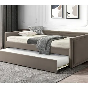 Pat Elmo velvet bej Blu40 120x200 cm - Paturi