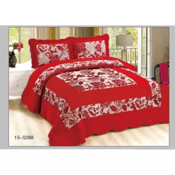 Set Cuvertura Pat Catifea-LIM47 - Paturi